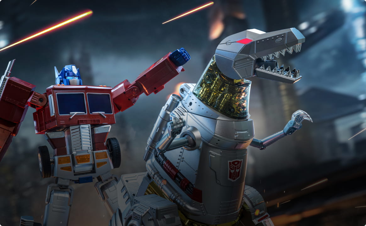 Robosen Flagship Grimlock G1 Auto-Converting Robot