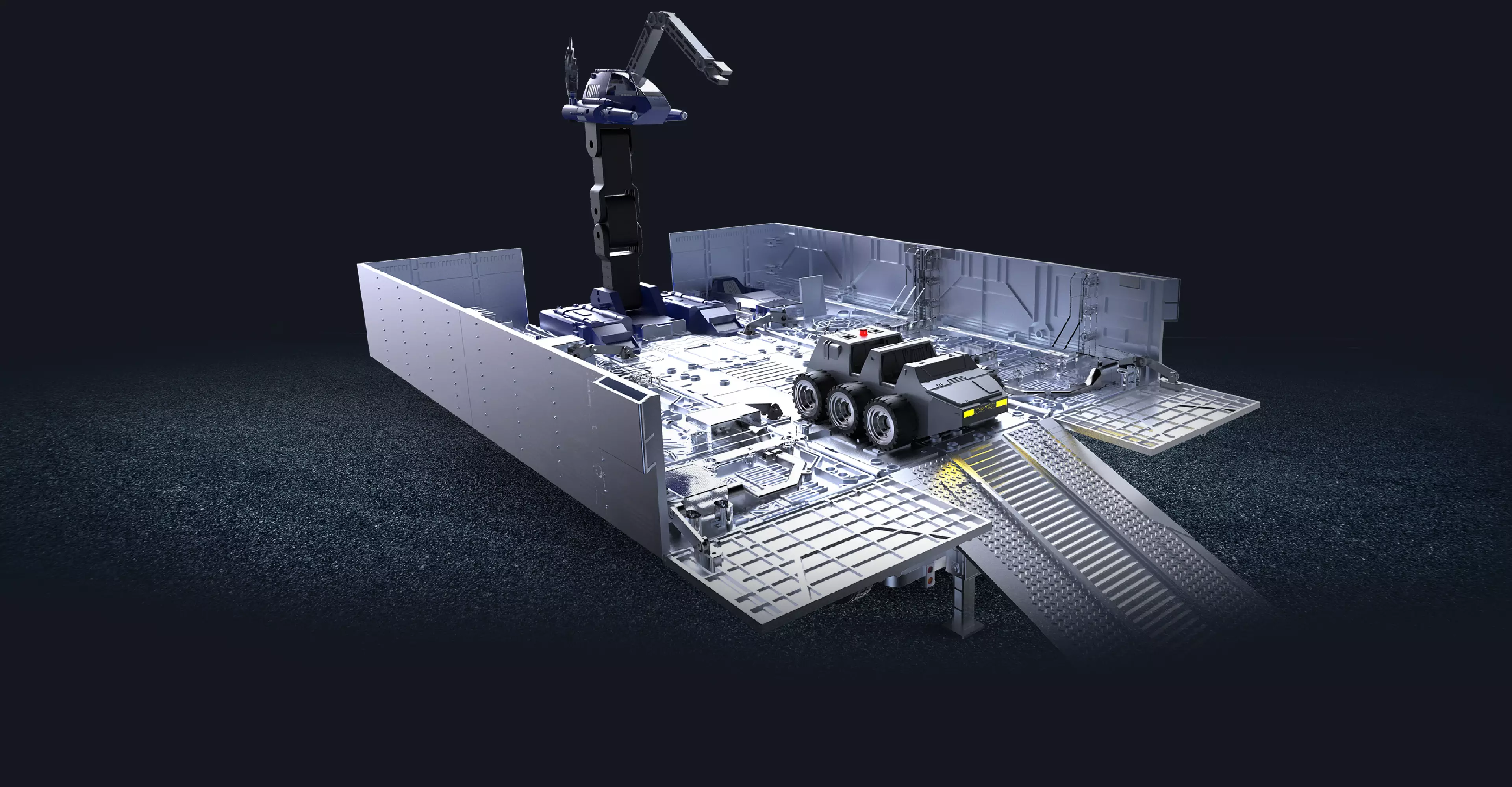 Robosen Flagship Optimus Prime Trailer Kit